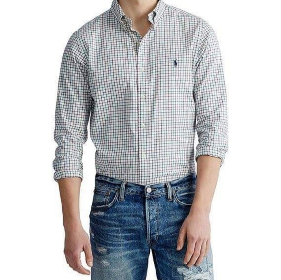 Polo Ralph Lauren | Shirts | Polo Ralph Lauren Tattersall Twill Plaid ...